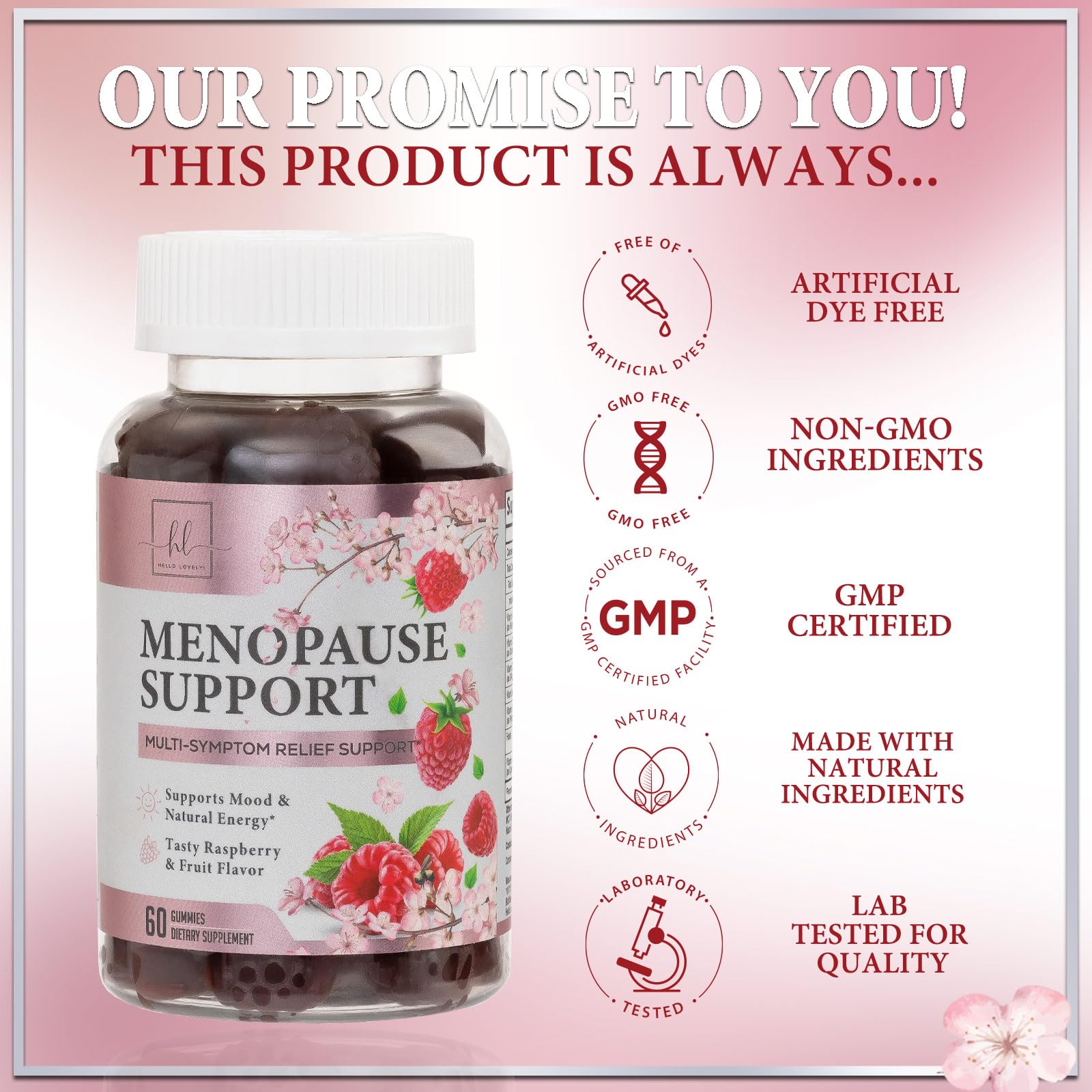 Hello Lovely menopause relief formula