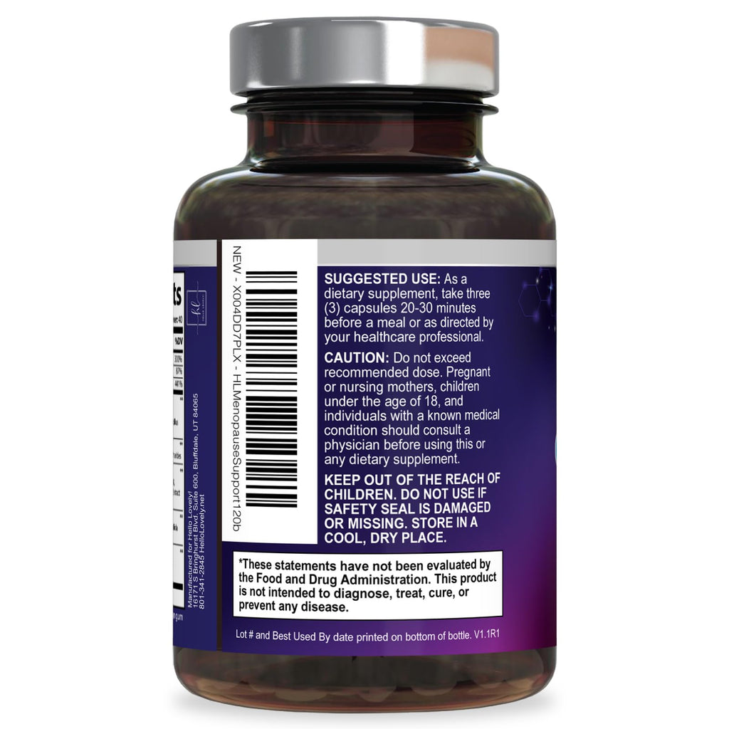 Hello Lovely menopause support formula