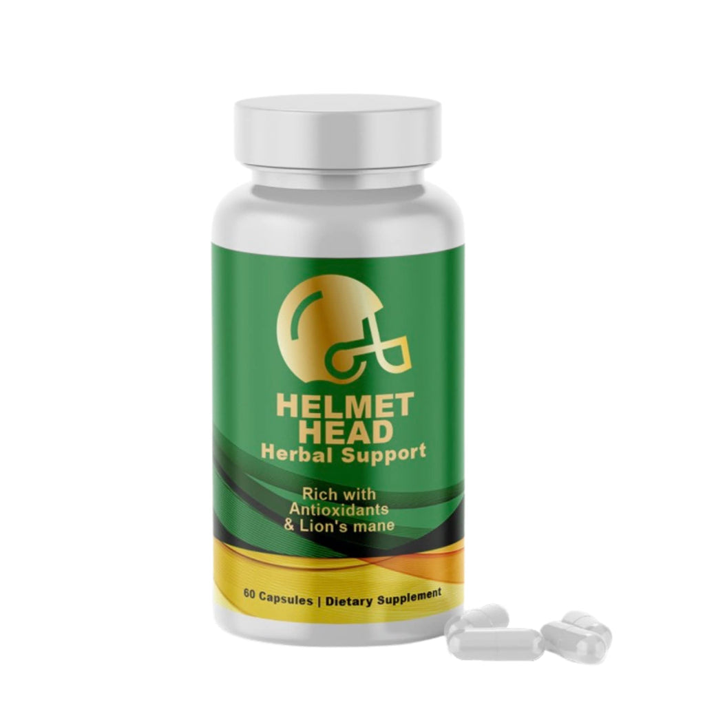 Helmet Head blended vitamin supplements for energy