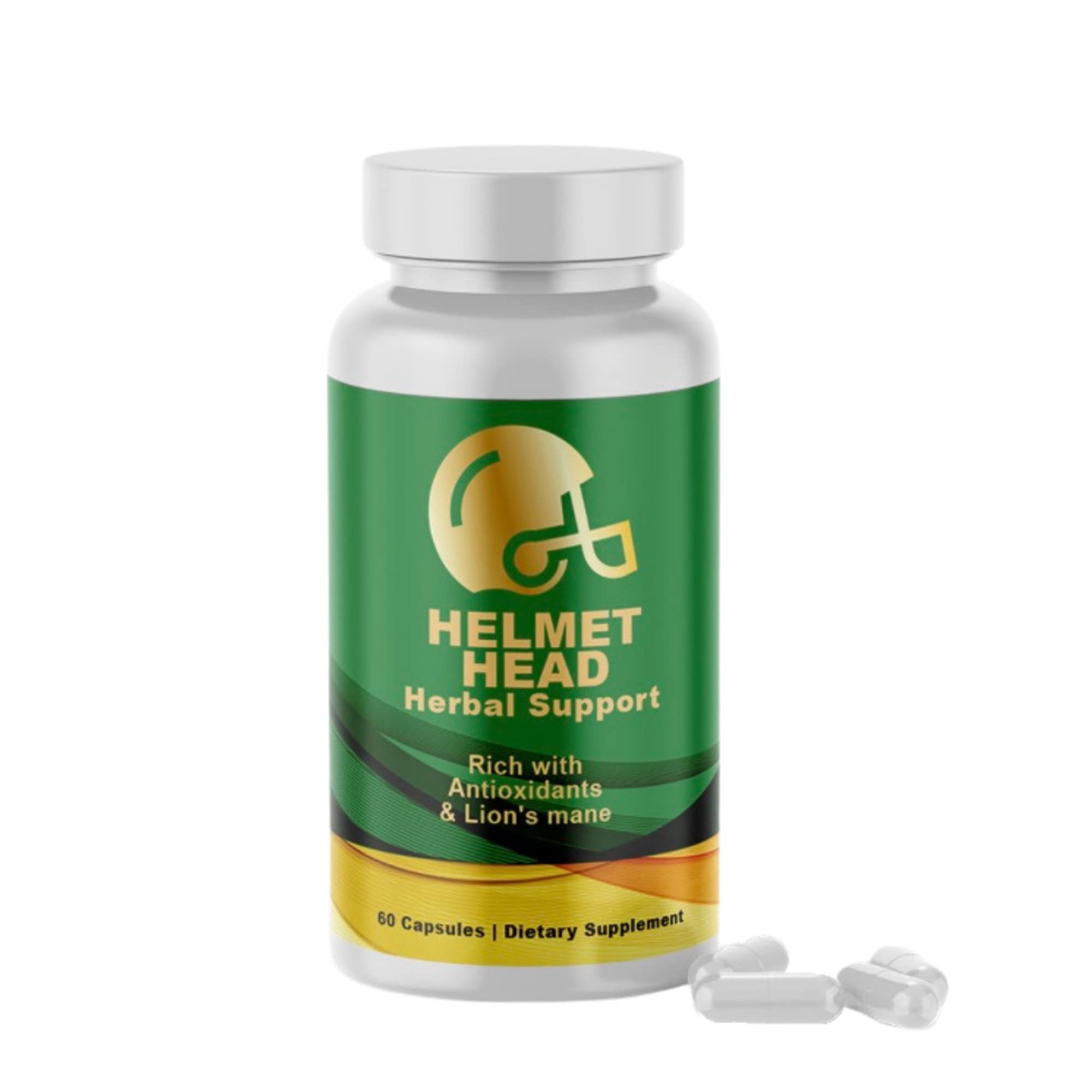 Helmet Head blended vitamin supplements for energy