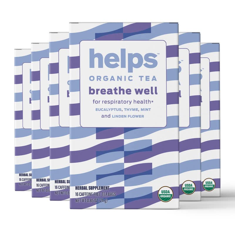 Helps Breathe Well herbal tea bags