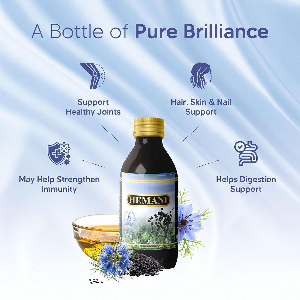 Hemani black seed oil uses
