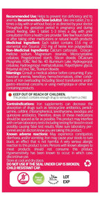 Heme iron for improved vitality