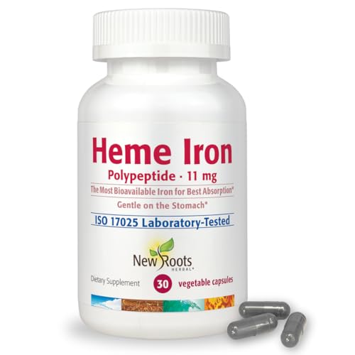 Heme iron supplement for energy