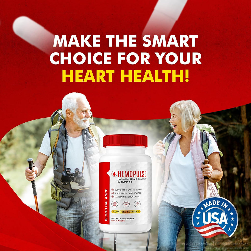 HemoPulse multivitamins for active lifestyle