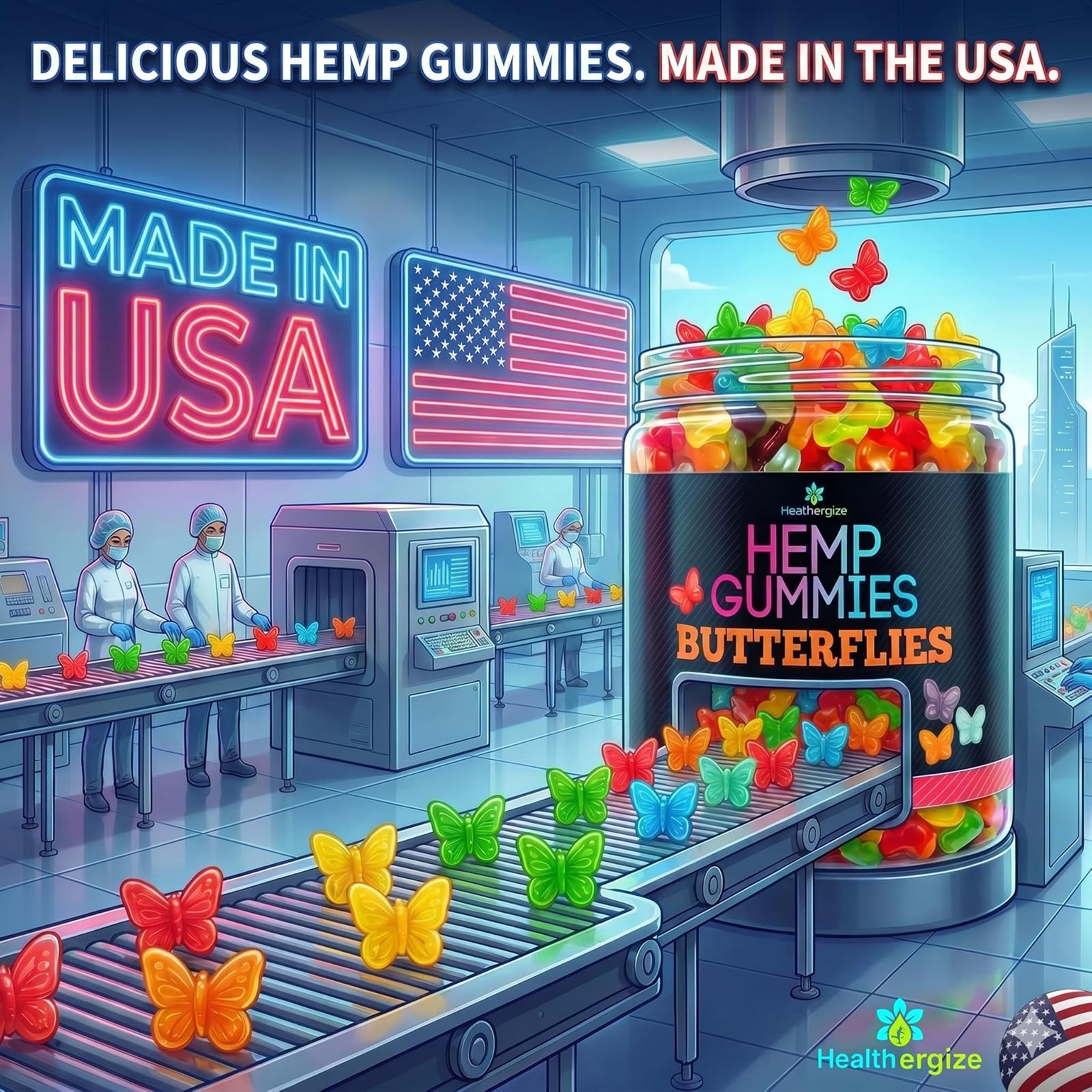 Hemp gummies for restful nights
