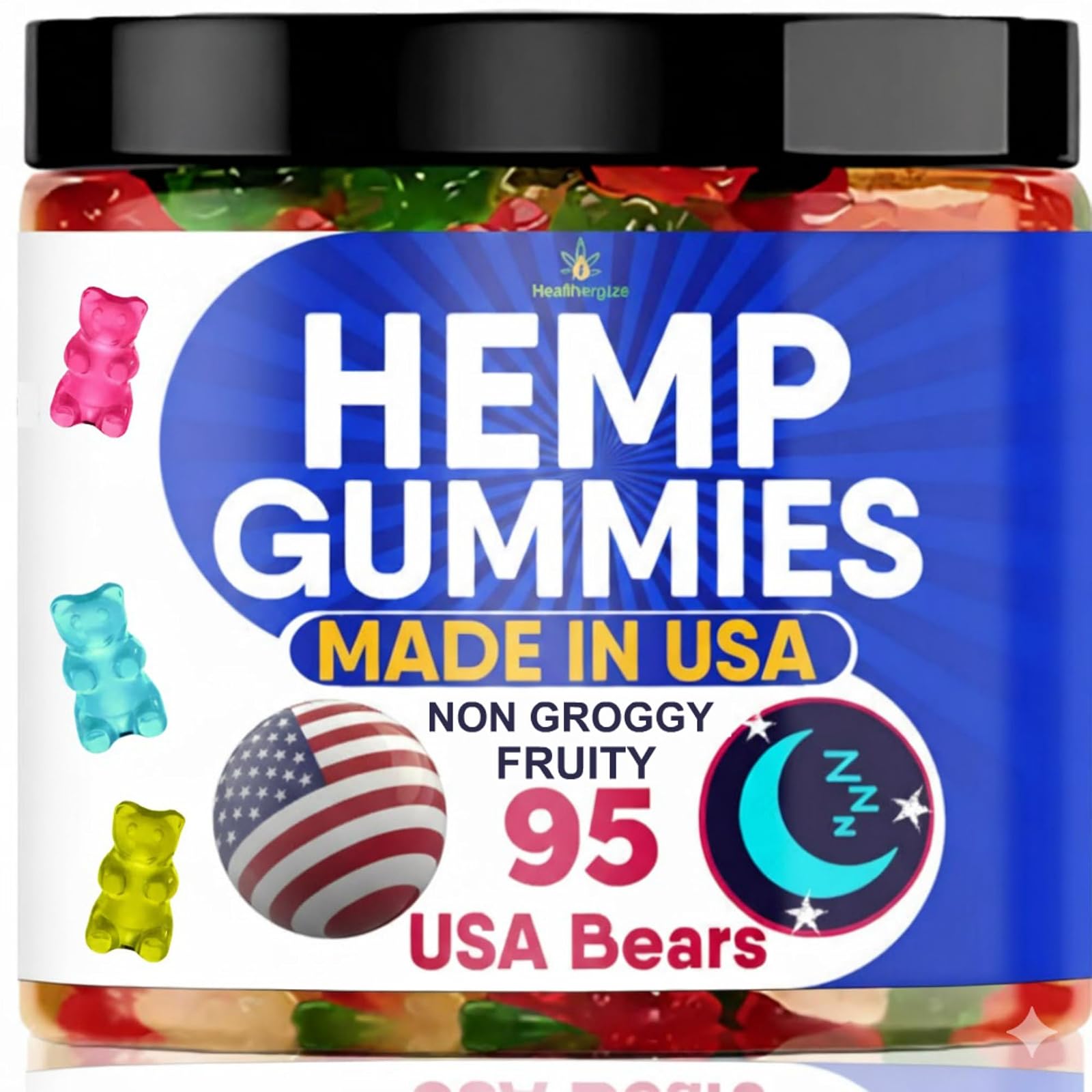 Hemp gummies for restful sleep