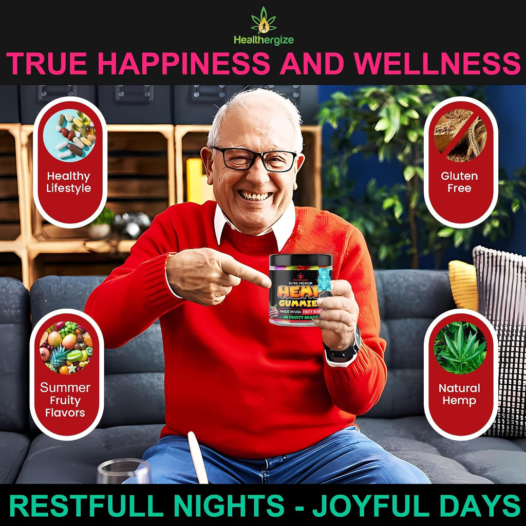 hemp gummies for seniors wellness