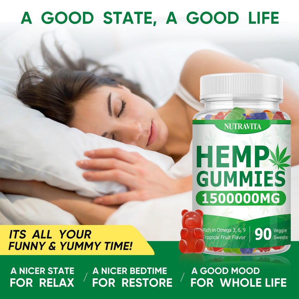 Hemp gummies for stress relief