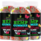 hemp gummies fruity butterflies multivitamins