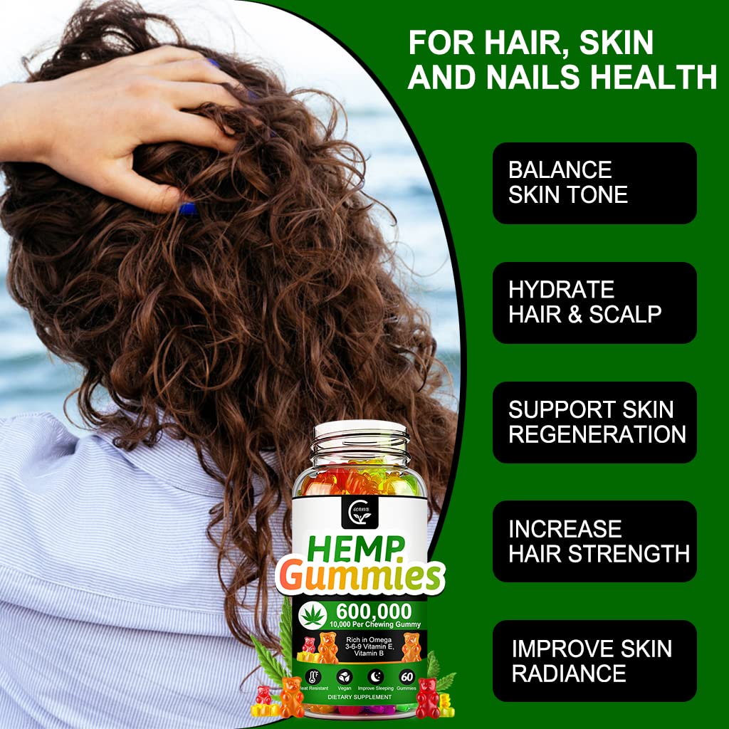 Hemp gummies natural health supplement