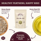 hemp hearts rich in omega fatty acids
