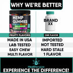 Hemp-infused gummies for better sleep