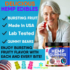 Hemp-infused gummies for better sleep