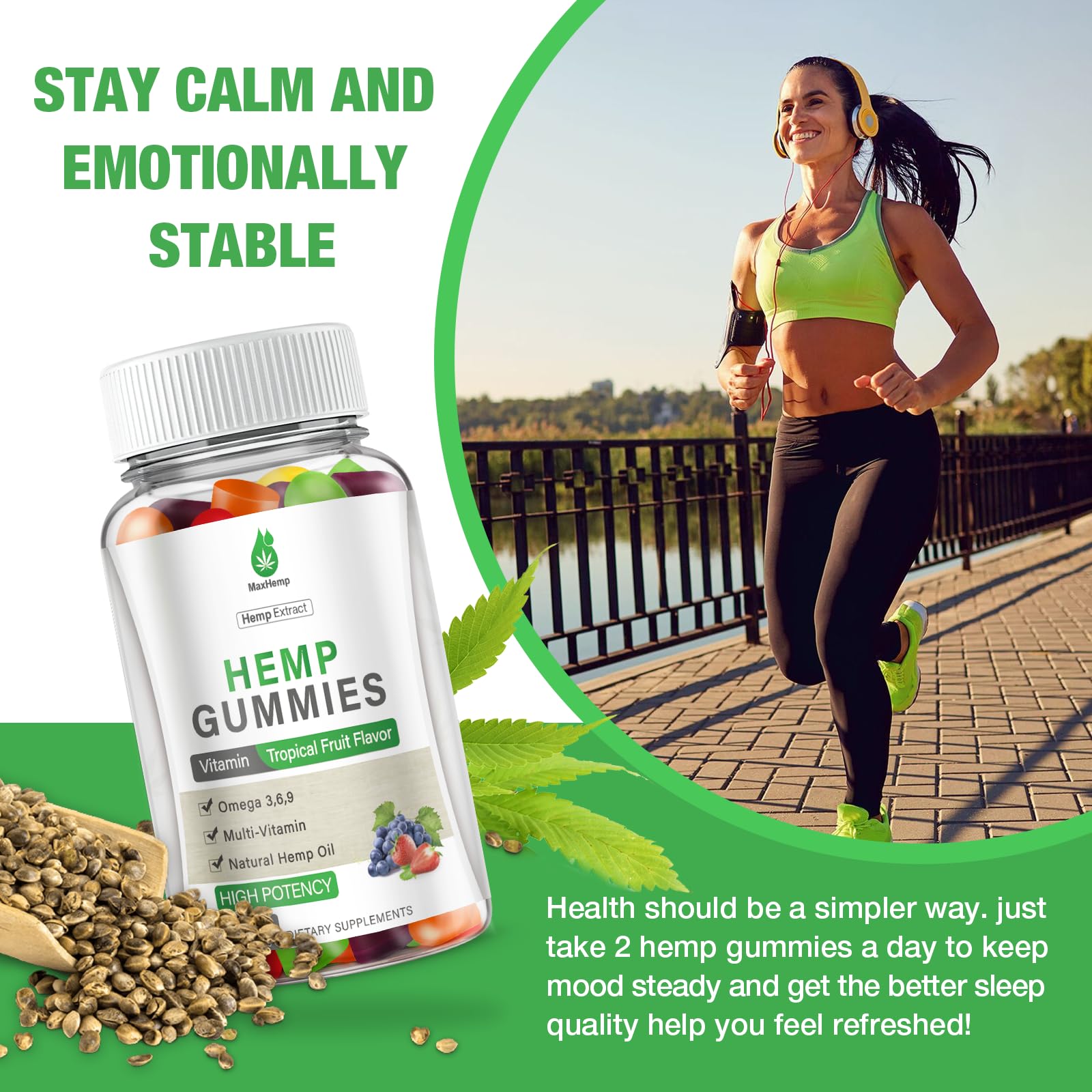 hemp-infused relaxation vitamins for stress relief