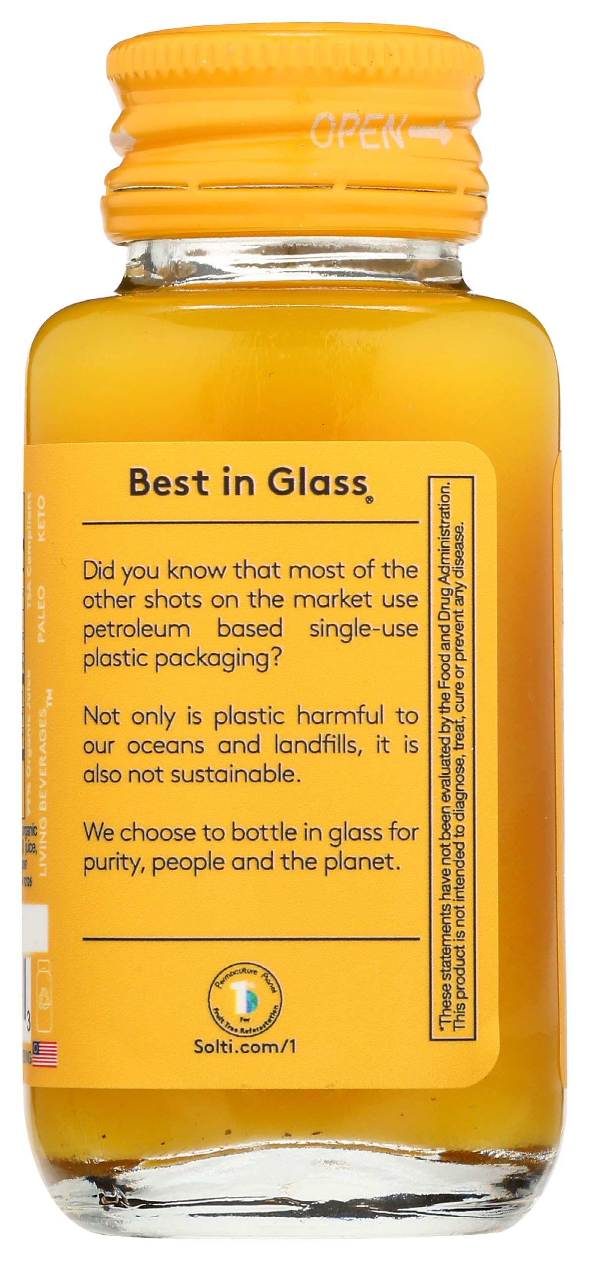 hemp infused turmeric shot