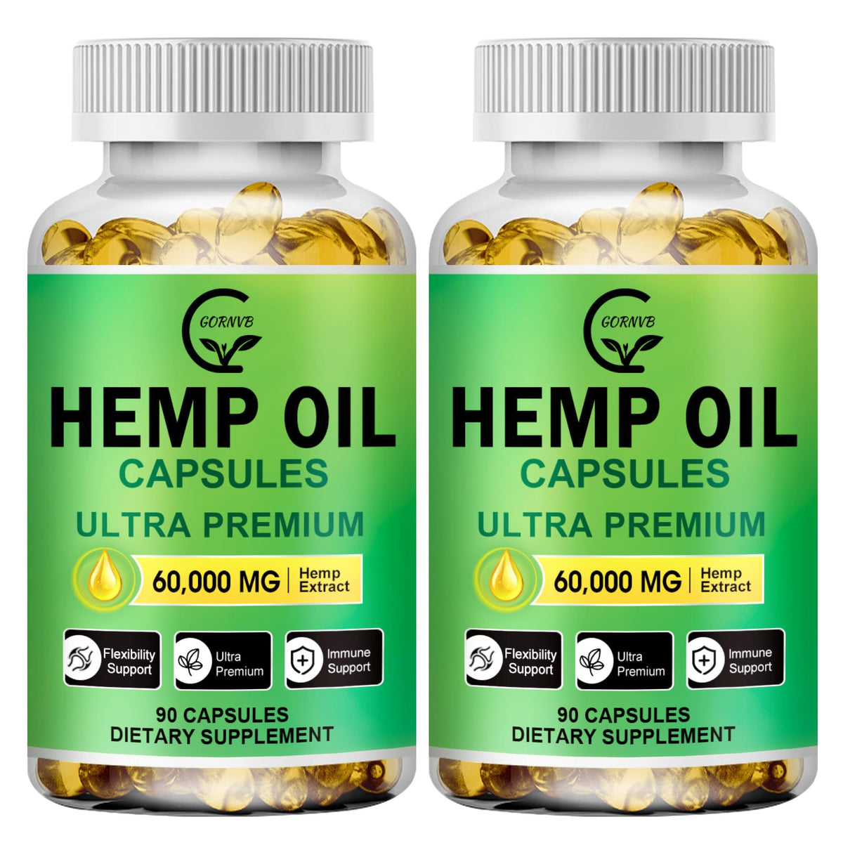 Hemp Oil 60000 mg capsules