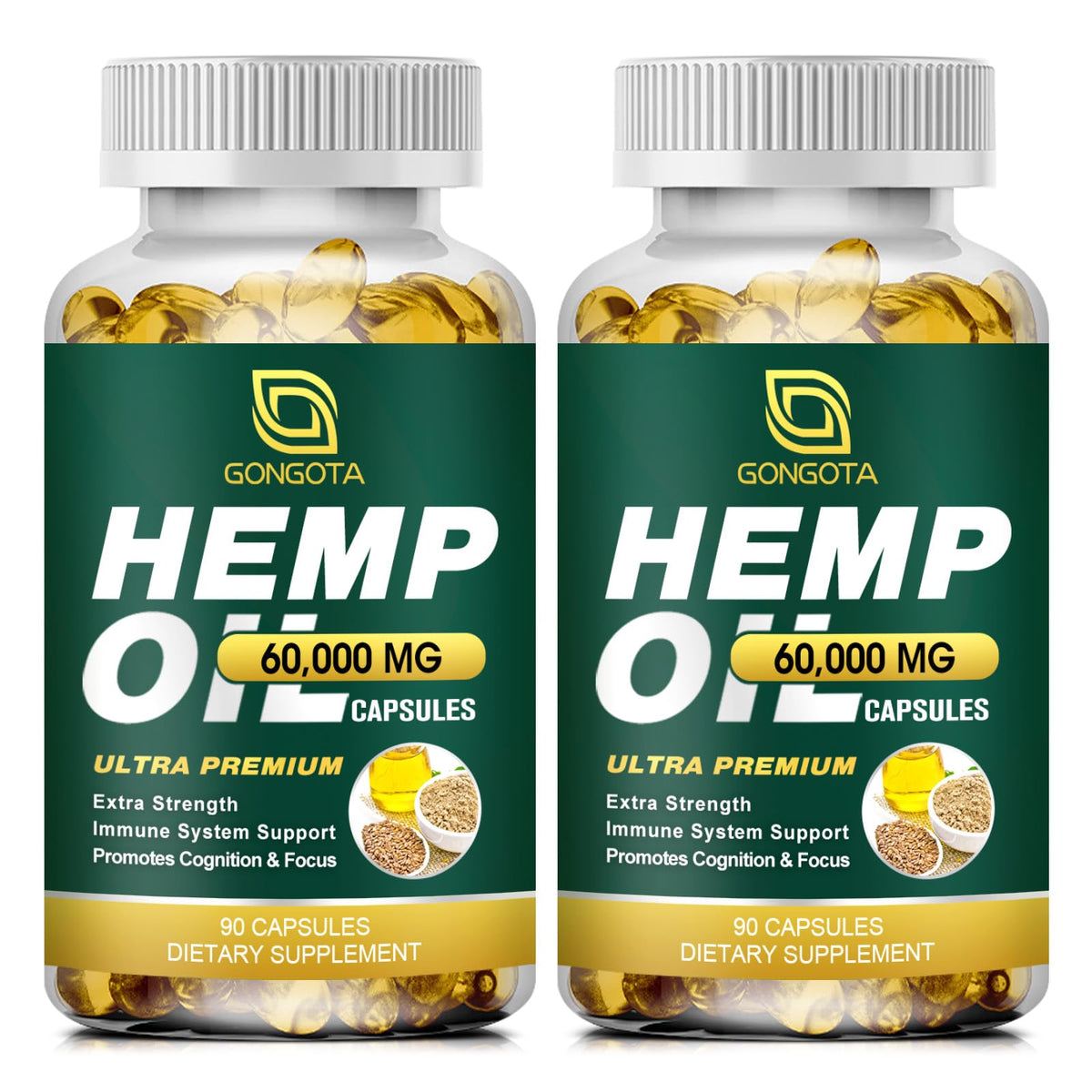 Hemp Oil 60000 mg softgels