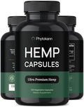 Hemp oil capsules for wellness