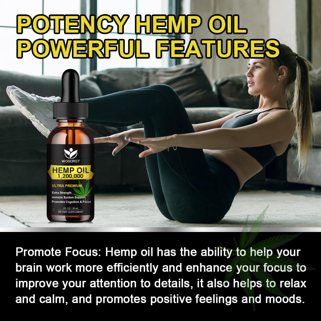 hemp oil drops for daily health