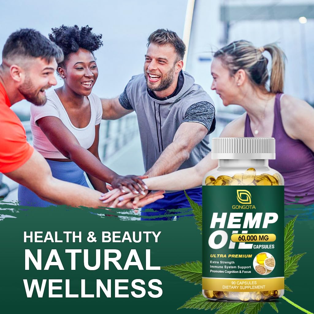 Hemp oil for daily nutrition