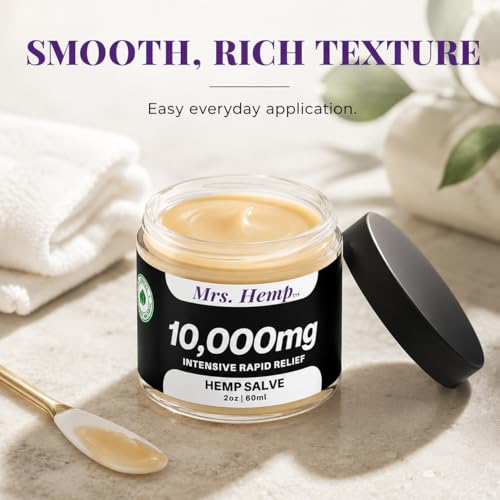 Hemp salve for everyday skin care