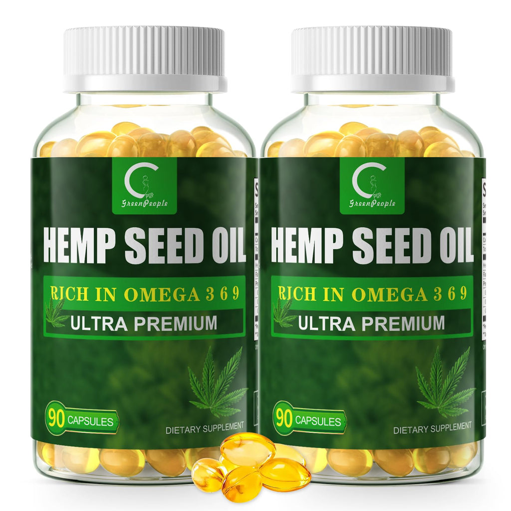 Hemp Seed Oil 1000 mg capsules