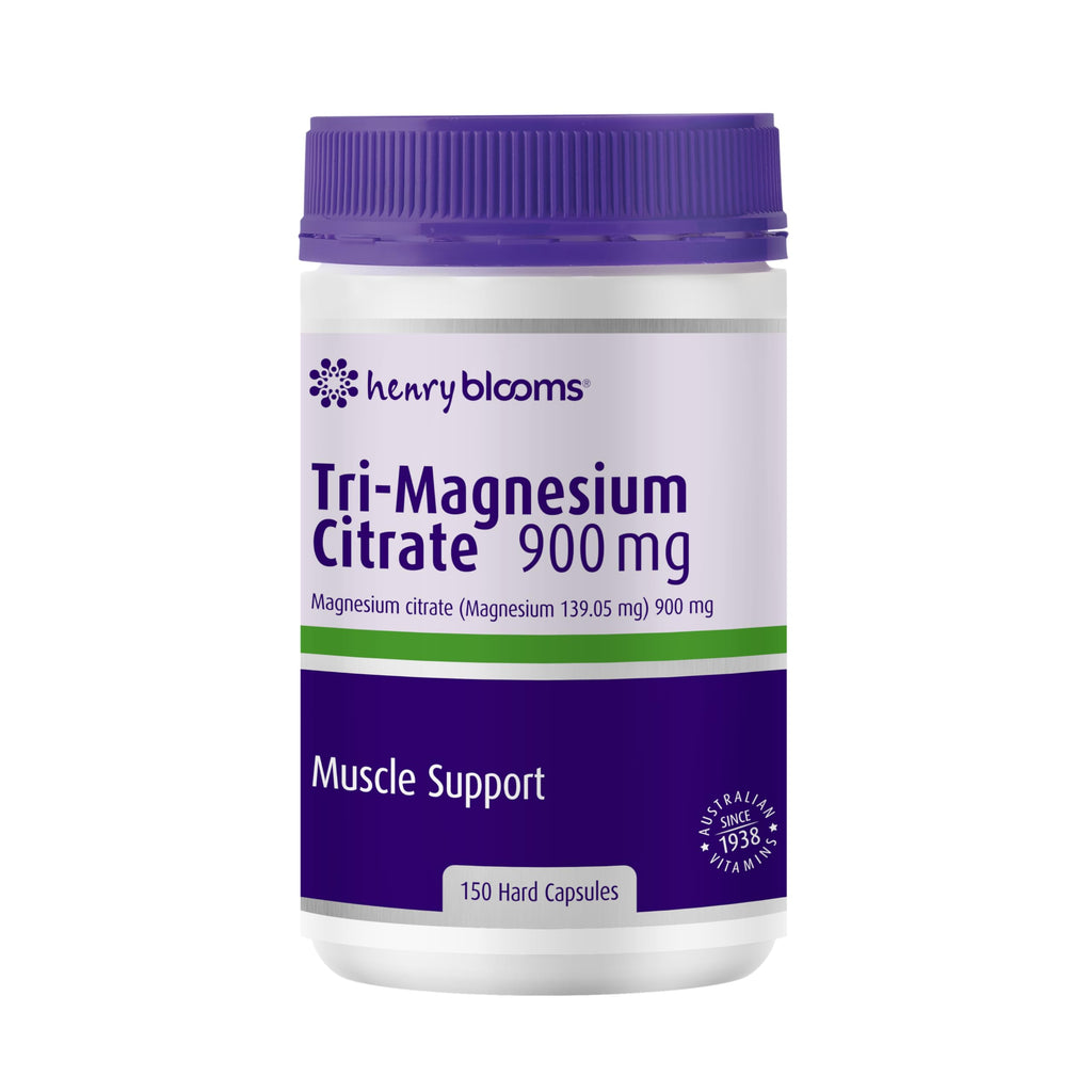 Henry Blooms magnesium support capsules