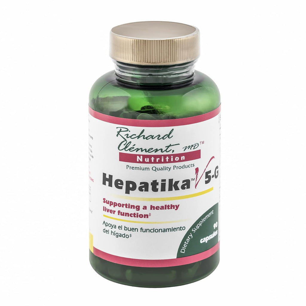Hepatika V5-G milk thistle capsules