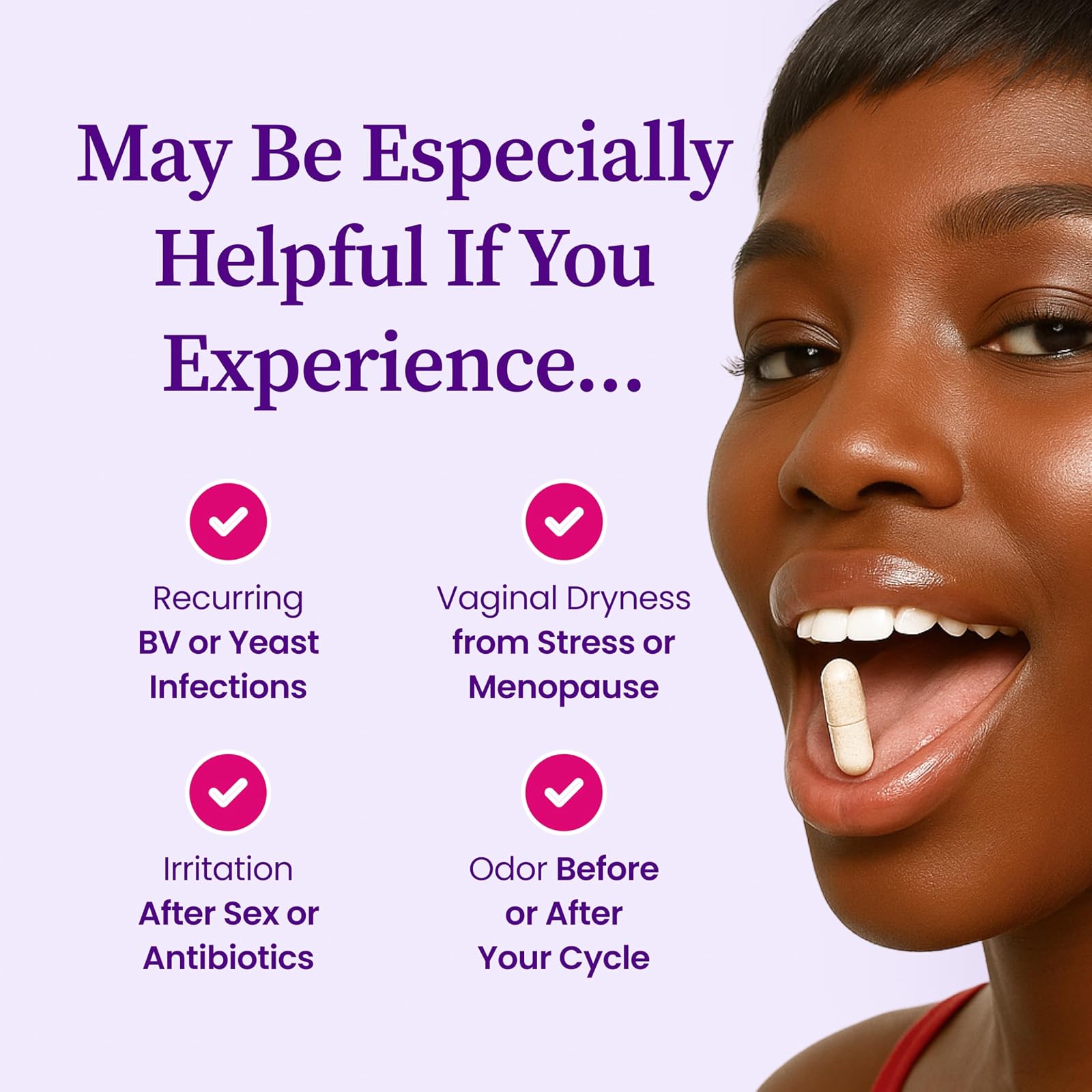 Her Balance probiotics for gut support