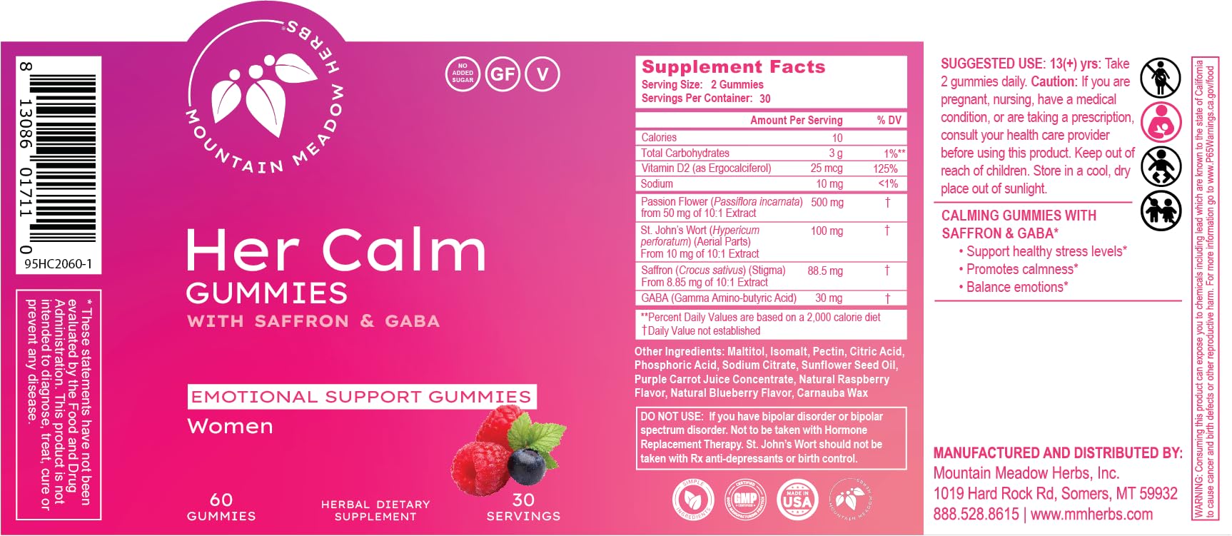 her calm gummies for daily use