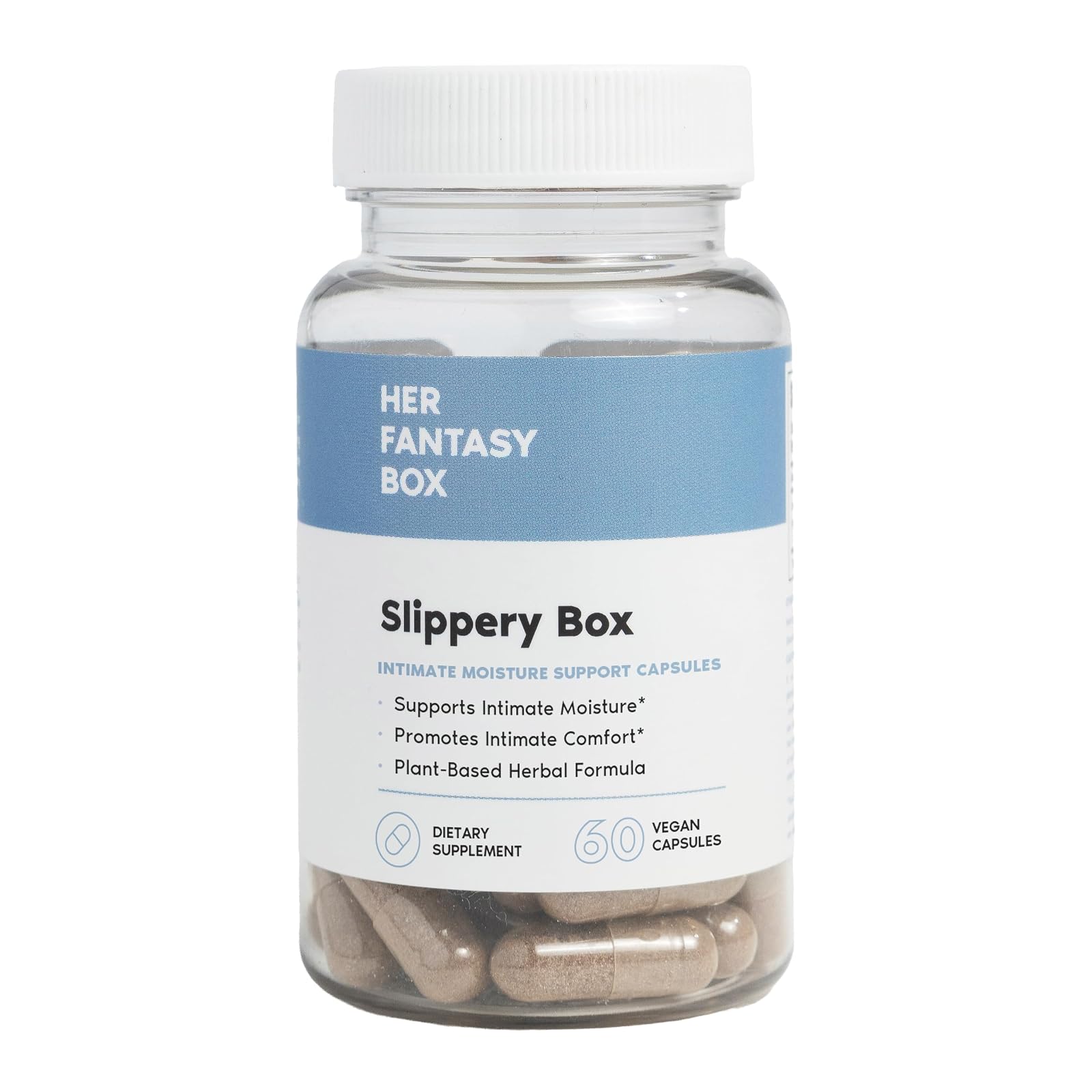 Her Fantasy Box slippery elm capsules