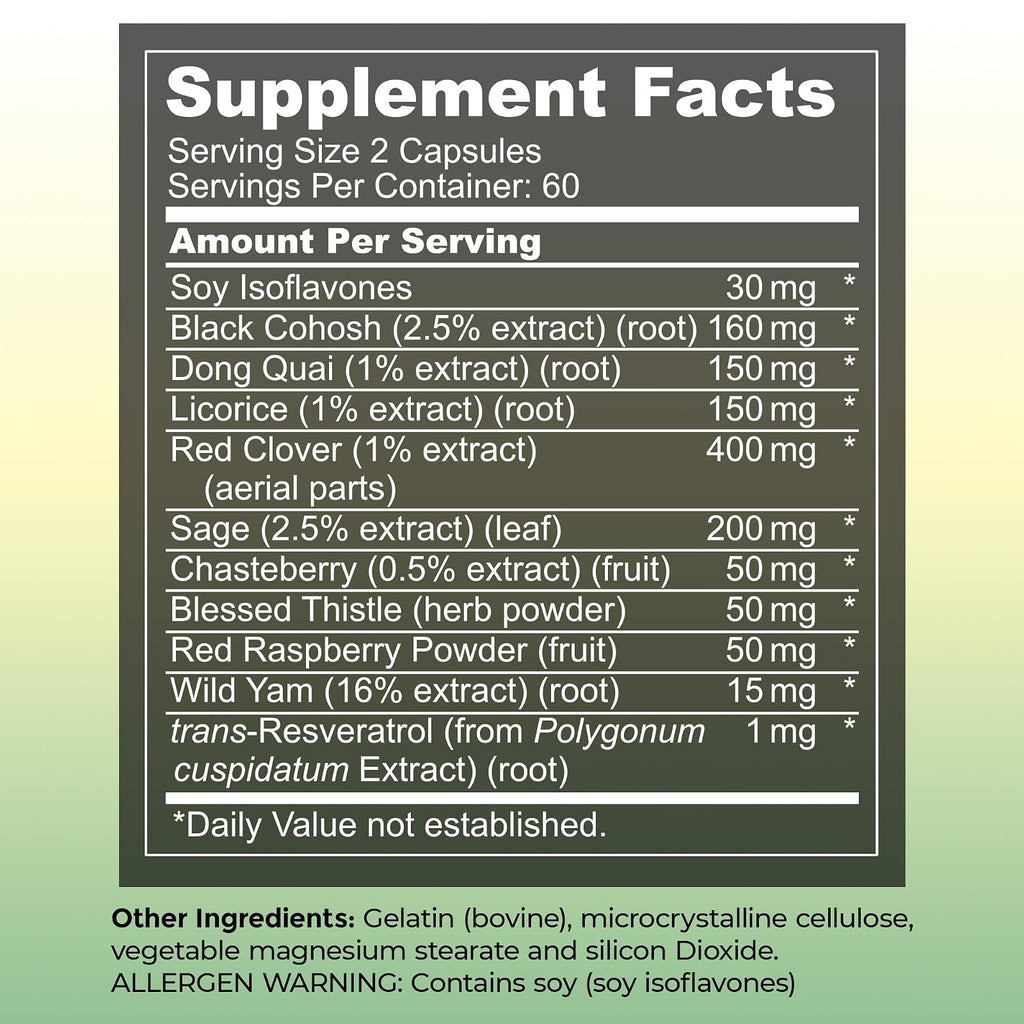 Her Harmony multivitamin support for menopause