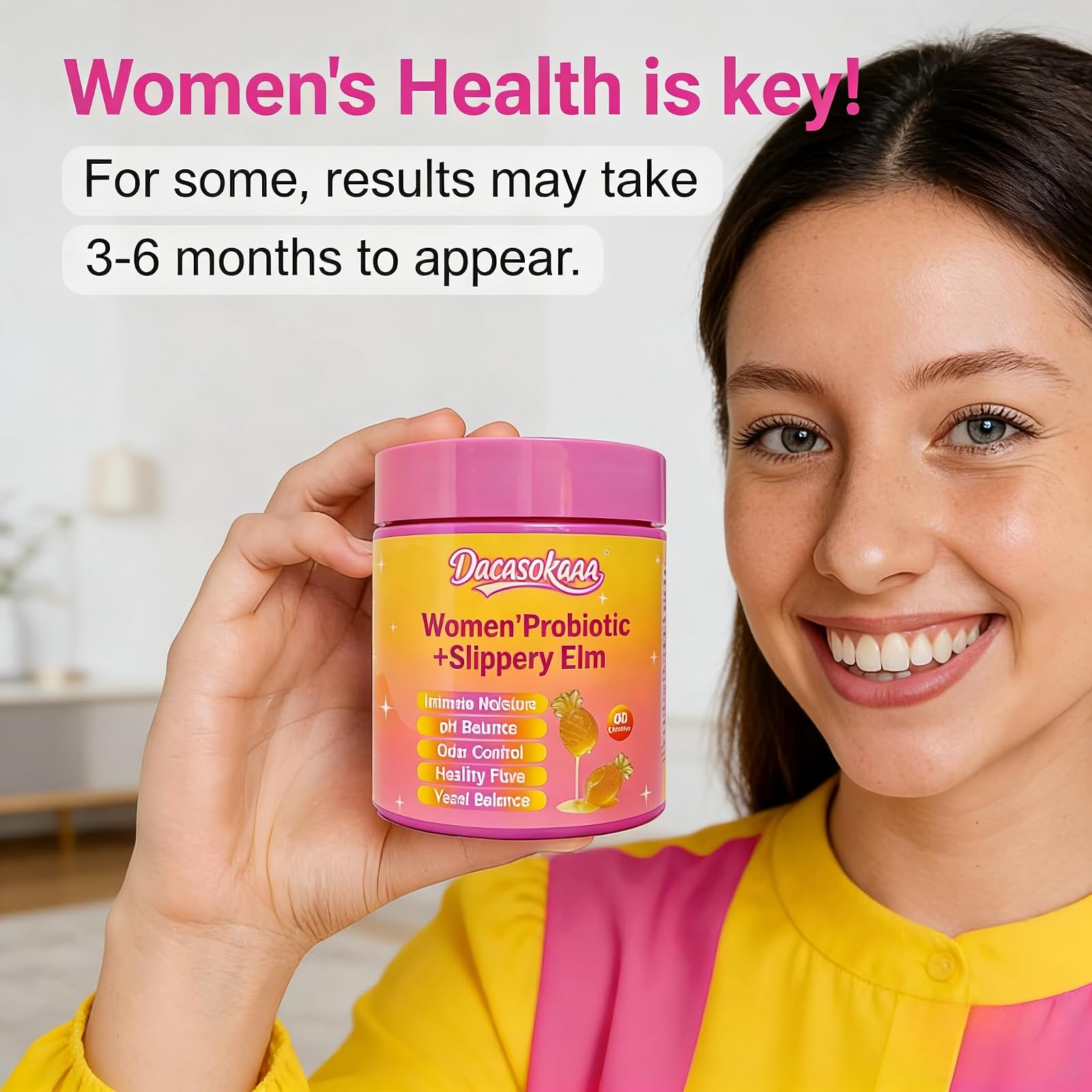 Her Juicy gummies for balanced flora
