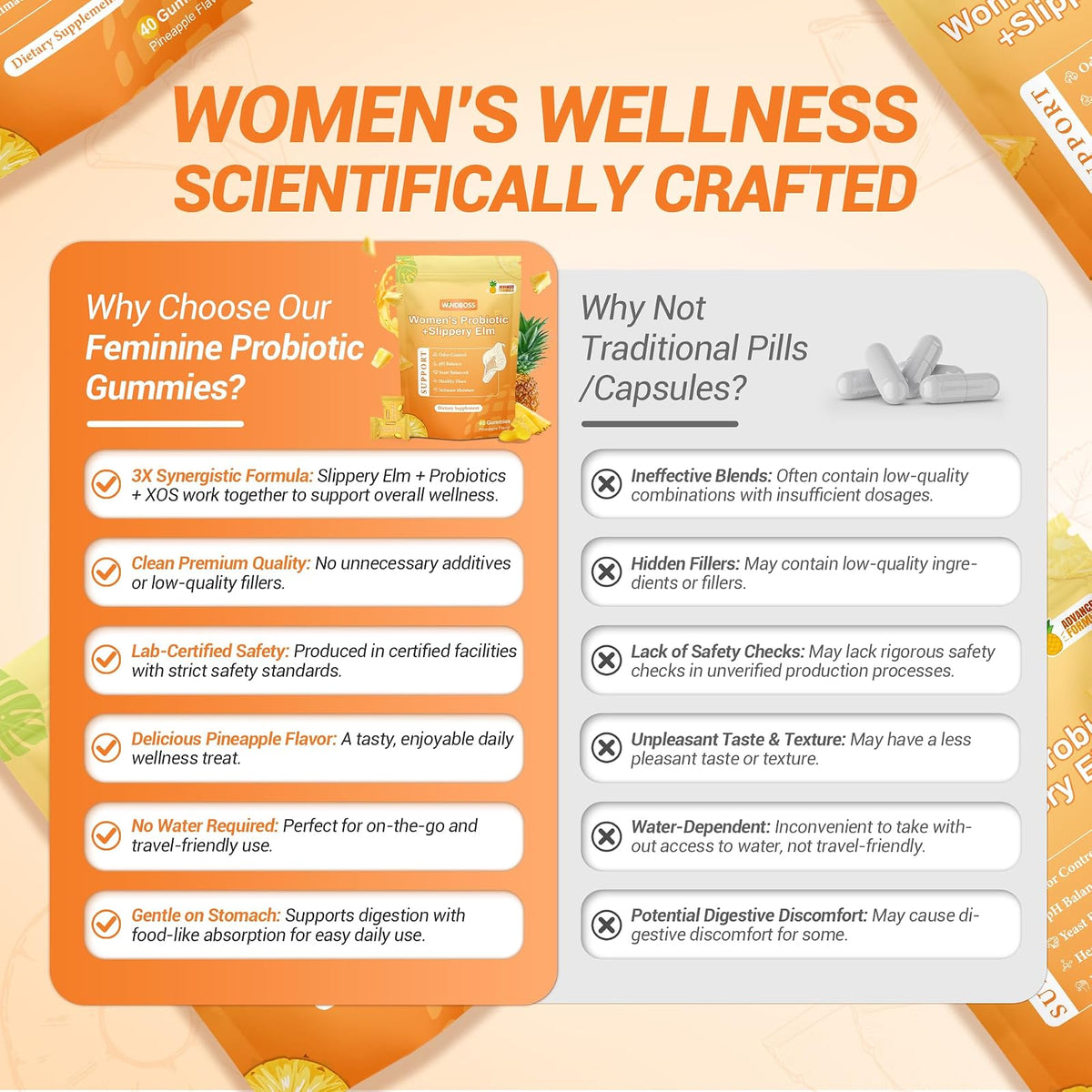 Her Juicy gummies for gut wellness