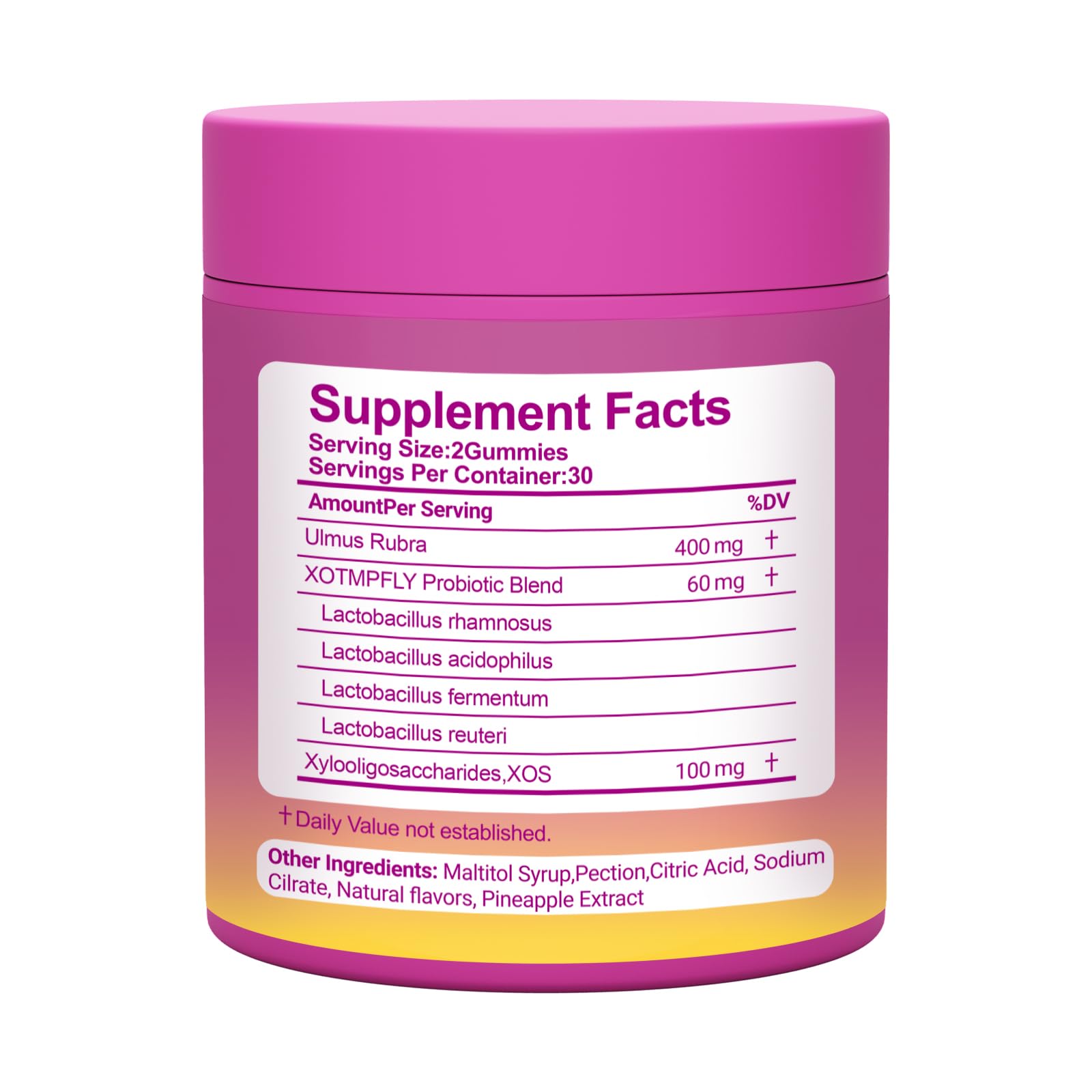 Her Juicy probiotics for balanced flora