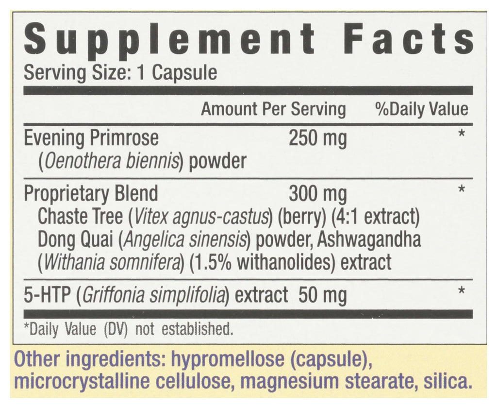 Her Own PMS capsules for hormonal balance