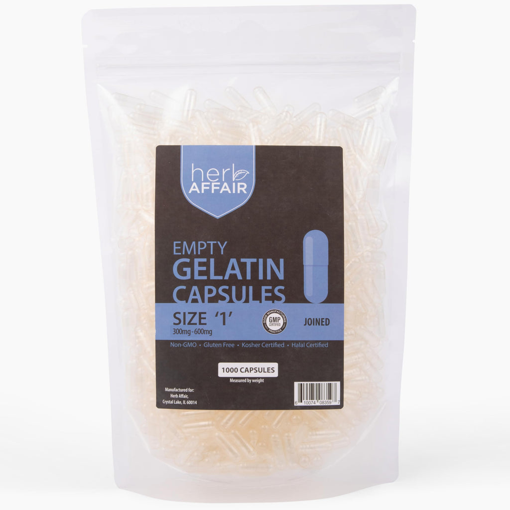 Herb Affair gelatin capsules for pets
