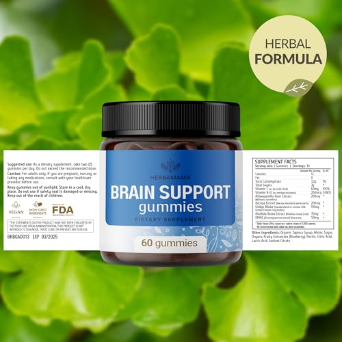 herb-based memory support gummies