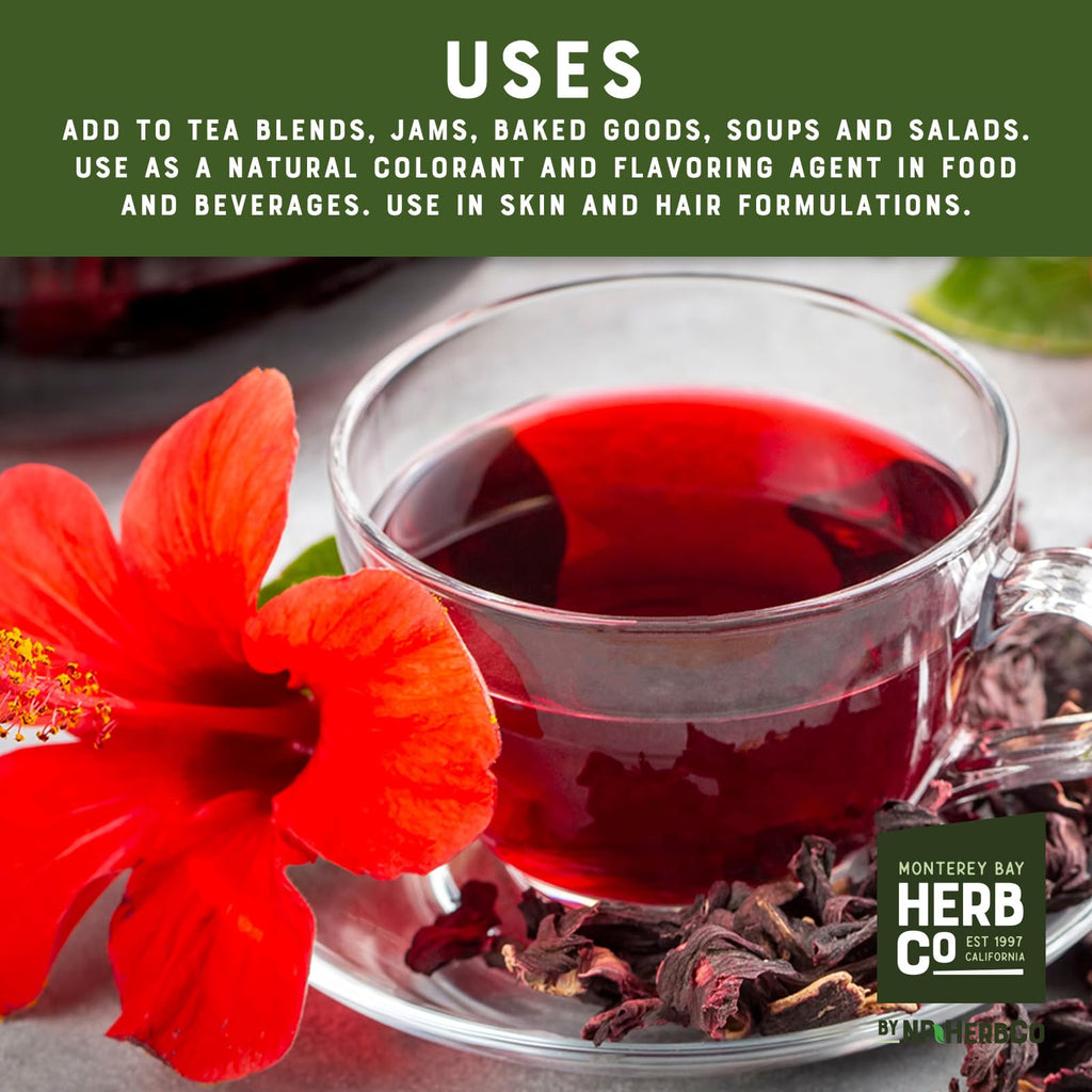 Herb Co hibiscus tea loose leaf