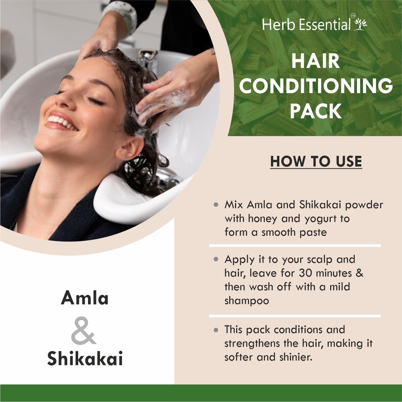 Herb Essential Amla hair treatment