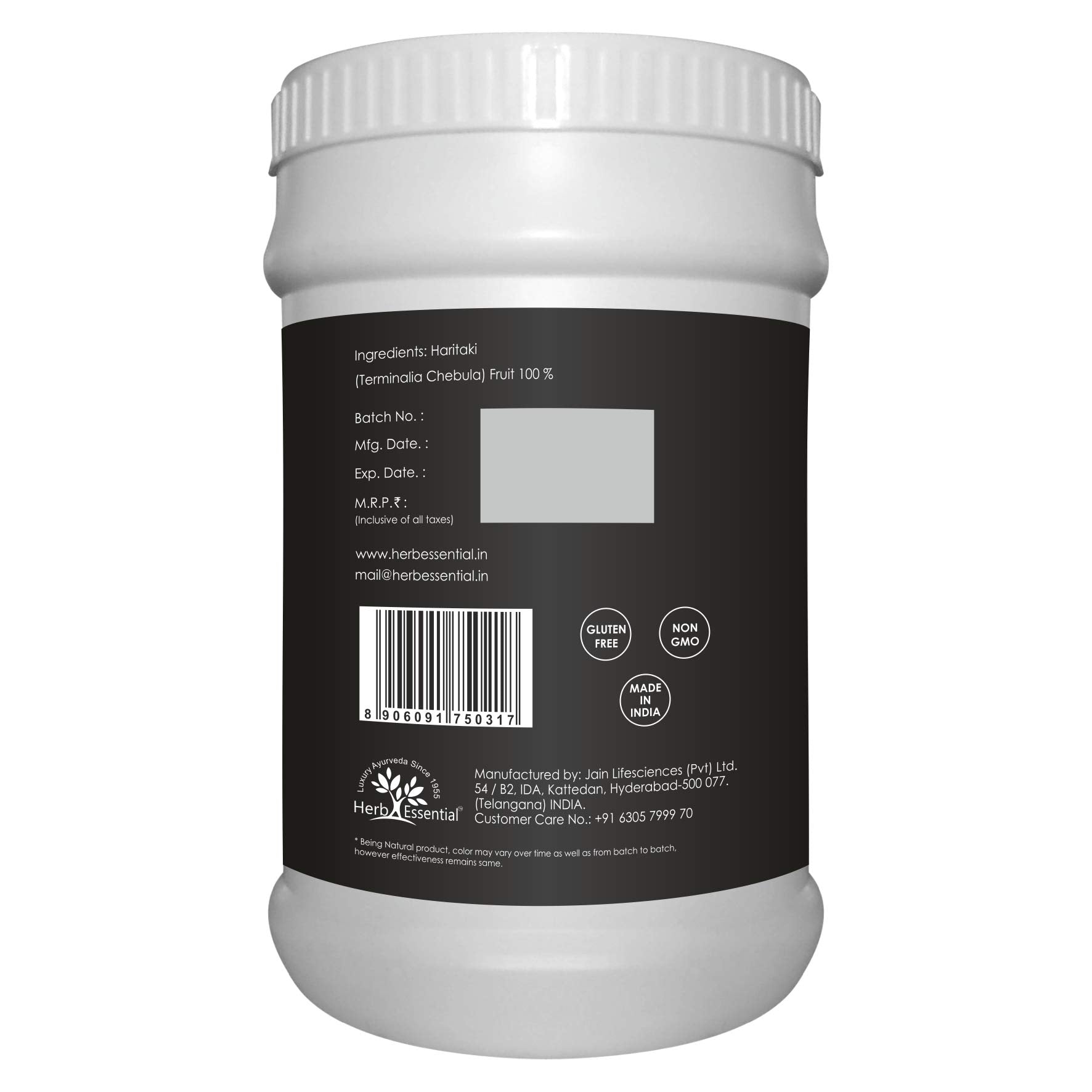 herb essential haritaki for vitality