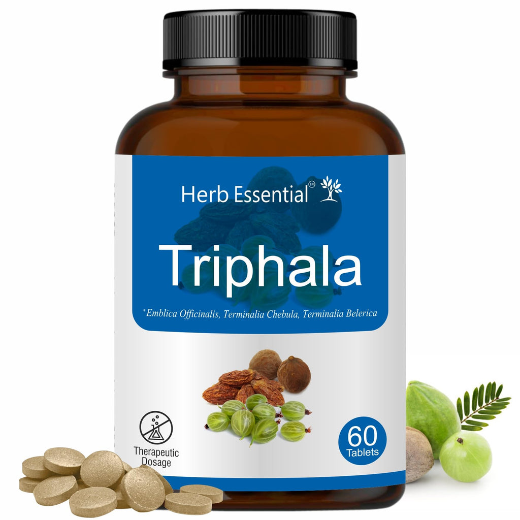 Herb Essential triphala tablets benefits