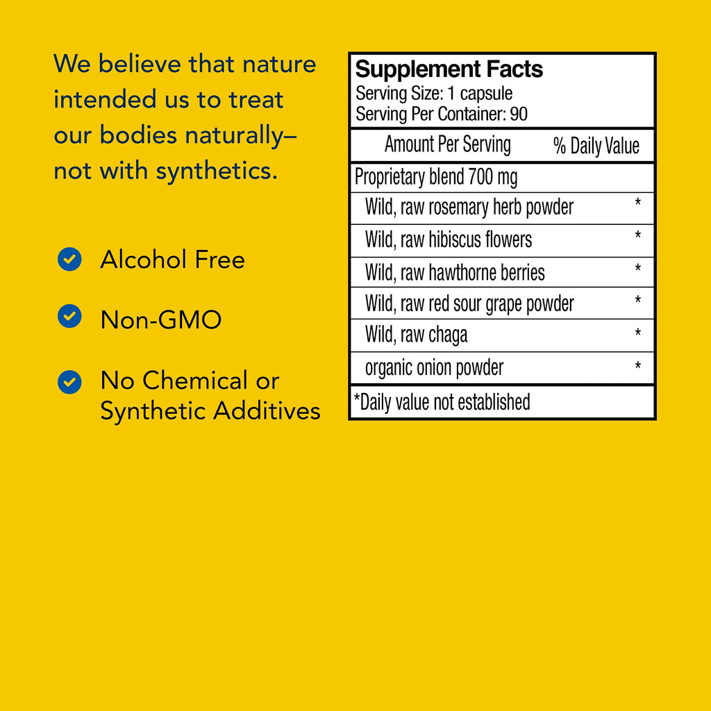 herb-infused blended vitamin supplements