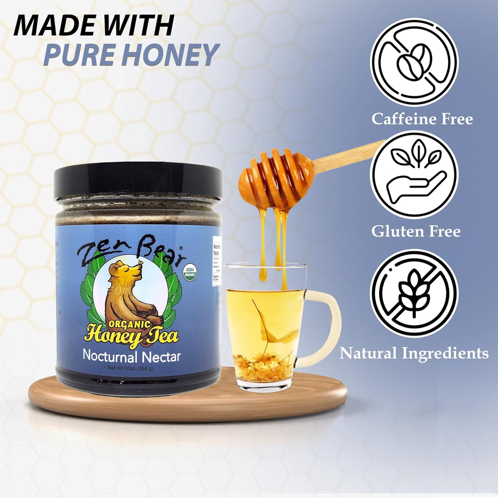Herb-infused tea for restful nights
