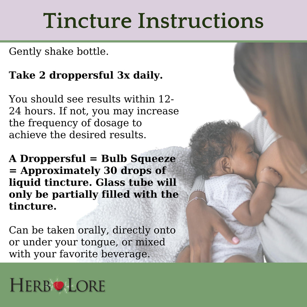 herb lore lactation support tincture