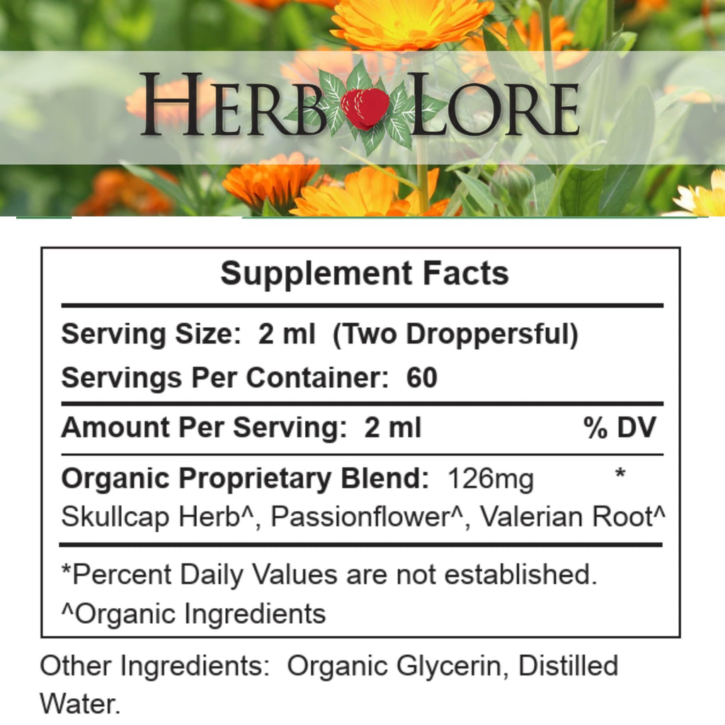 Herb Lore organic sleep drops