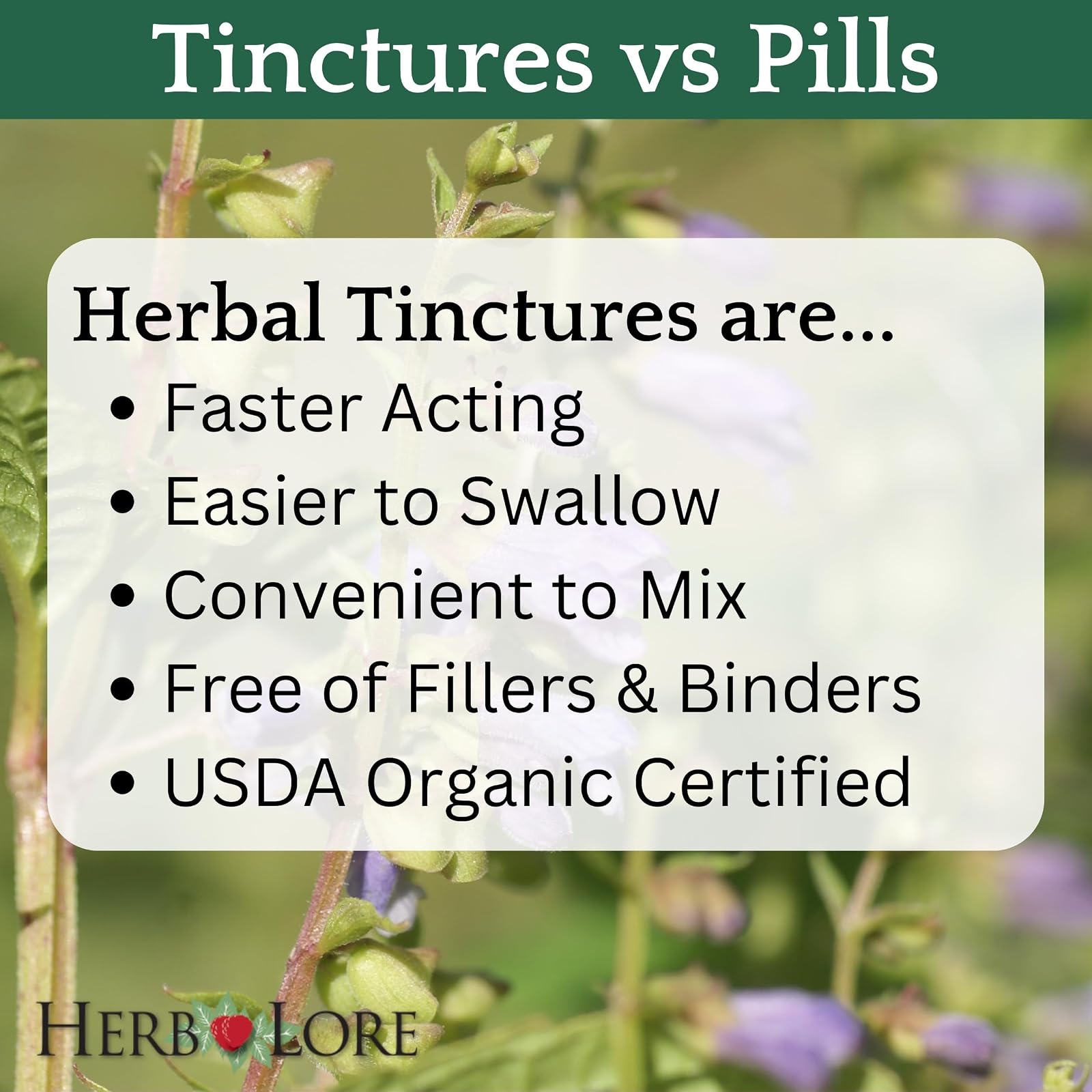 Herb Lore sleep tincture for relaxation