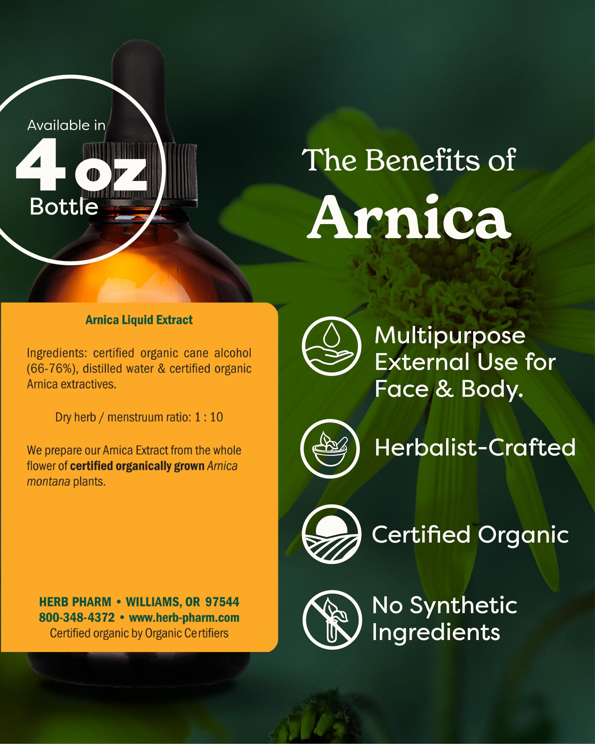 Herb Pharm certified herbal supplement