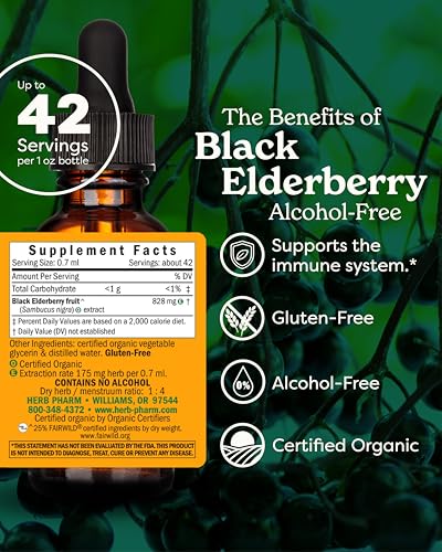 Herb Pharm elderberry extract benefits